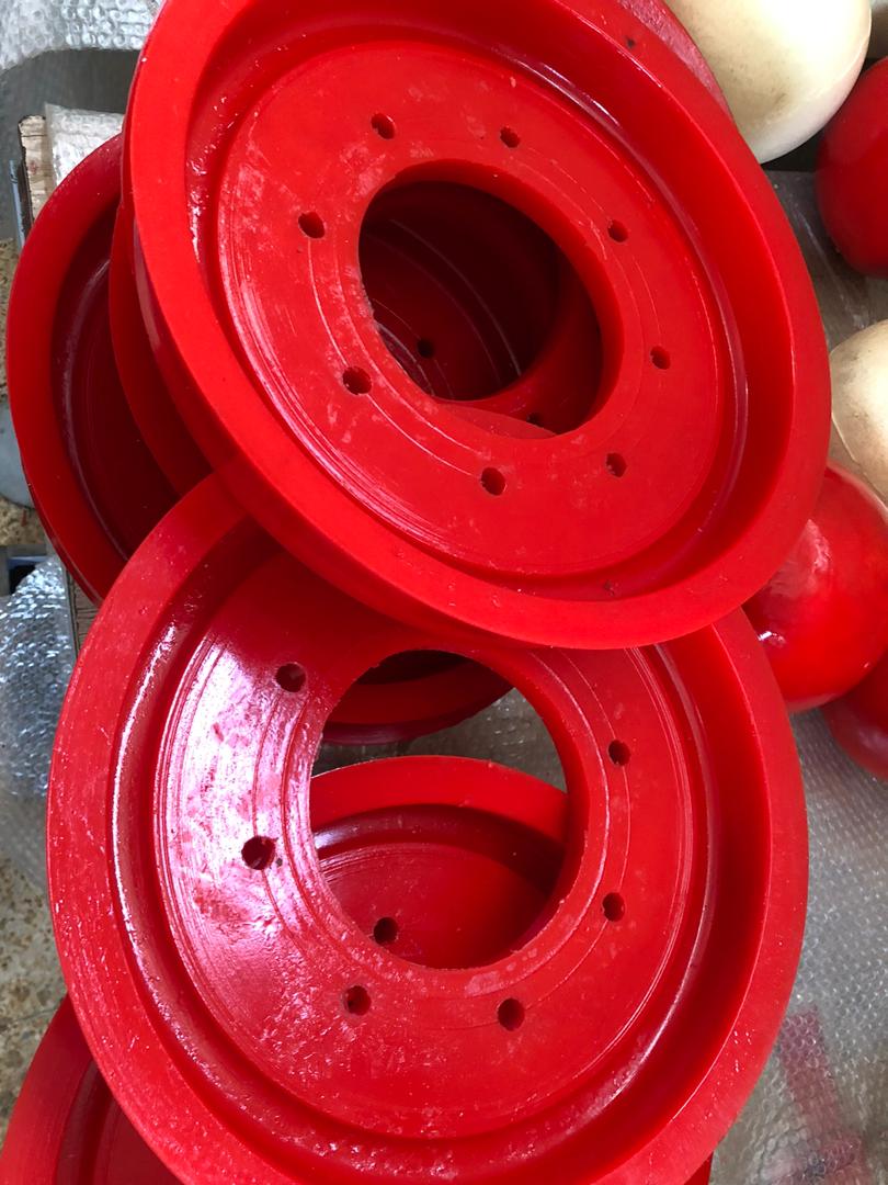 Polyurethane pipeline pigs-Custom urethane parts-Polytechs